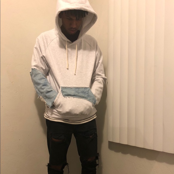Jackets & Coats | Multi Fabric Hoodie | Poshmark